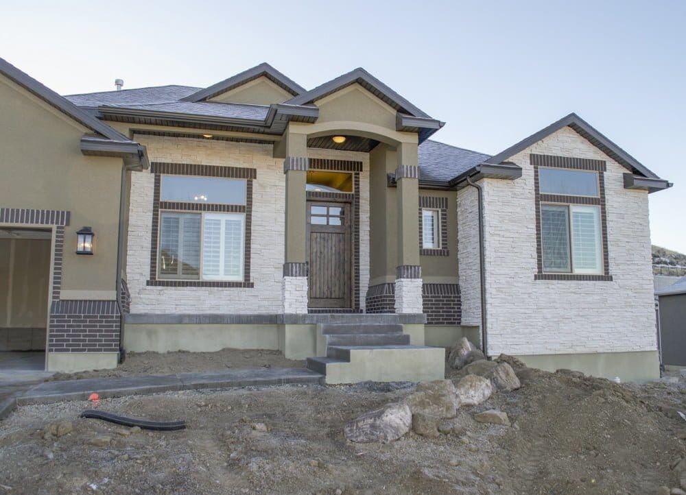 Five Easy Steps to a Perfect Stone & Brick Combo Exterior - Hearth and ...