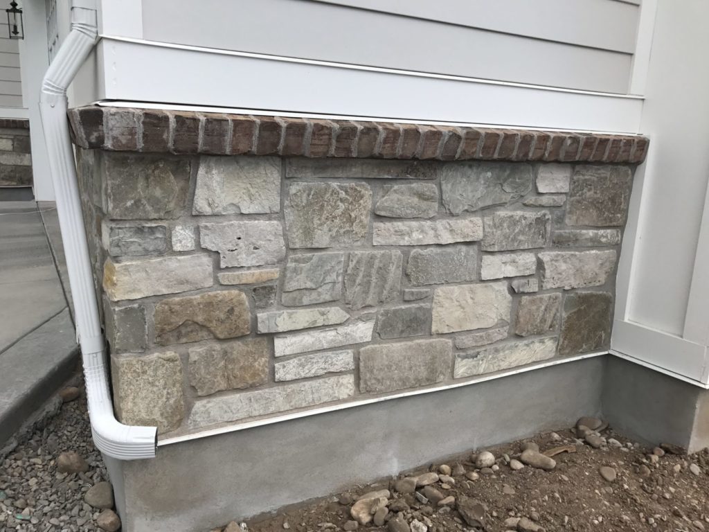Stone Homes with Brick Trim - Hearth and Home Distributors of Utah, LLC.