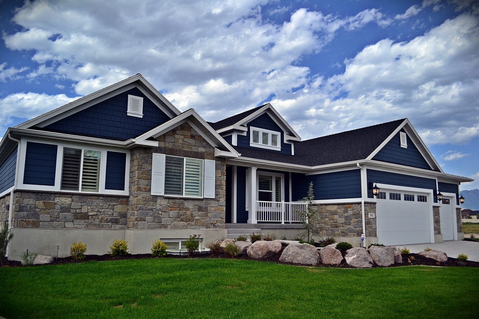 13 Beautiful Blue Exteriors - Hearth and Home Distributors of Utah, LLC.